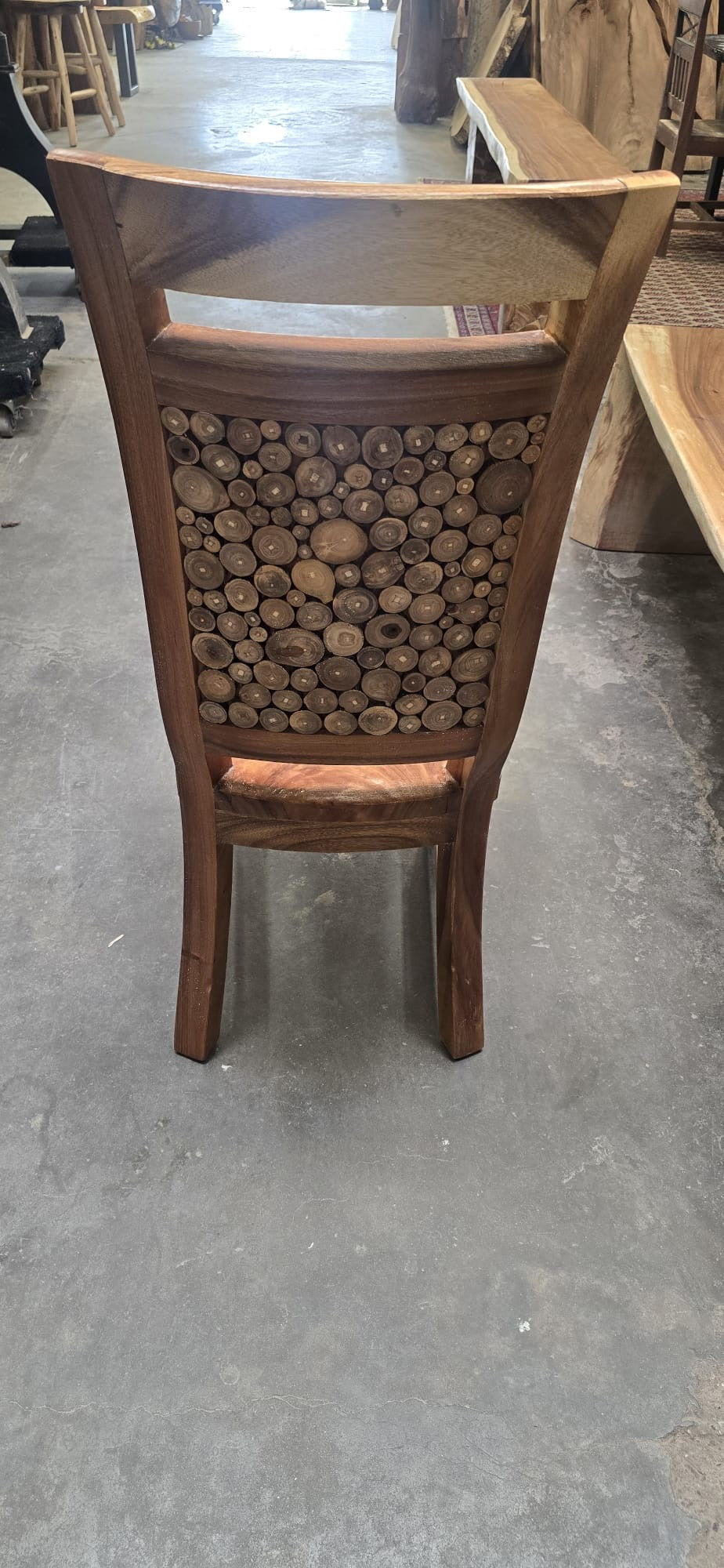 #30 Monkeypod Branch Chair – H 42" x W 18" x D 18" – SAN DIEGO RUSTIC